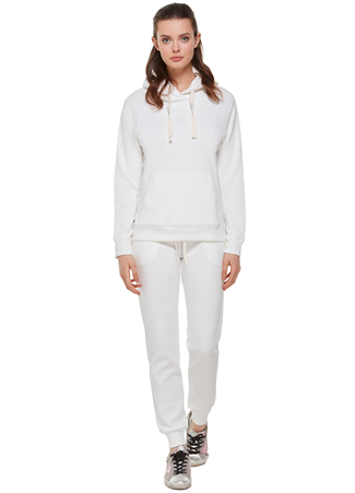 Tru Kadın Brushed Cotton Skinny Ekru Eşofman Altı Bej XS EU Tru Kadın Brushed Cotton Skinny Ekru Eşofman Altı Bej XS EU