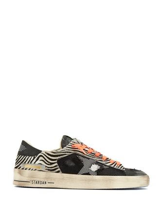 Golden Goose Erkek Stardan Siyah Zebra Desenli Deri Sneaker 40 EU Golden Goose Erkek Stardan Siyah Zebra Desenli Deri Sneaker 40 EU