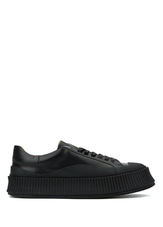 Jil Sander Erkek Siyah Sneaker 42 EU
