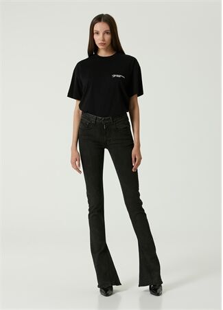 Balenciaga Kadın Siyah Flare Skinny Jean Pantolon 26 US Balenciaga Kadın Siyah Flare Skinny Jean Pantolon 26 US