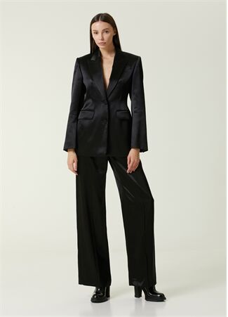 Alexander McQueen Kadın Siyah Pantolon 42 IT