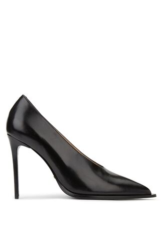 Beymen Collection Kadın Siyah Deri Stiletto 36