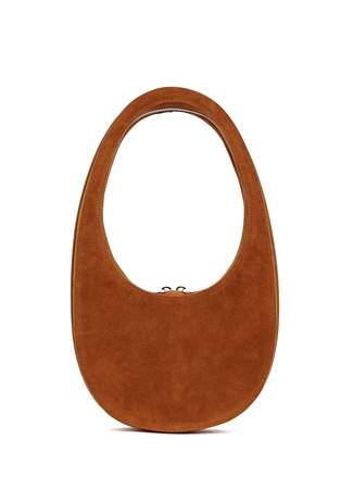 Coperni Kadın Swipe Süet El Çantası Turuncu EU Coperni Kadın Swipe Süet El Çantası Turuncu EU