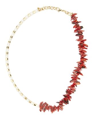 Network Kadın KOLYE Kırmızı EU