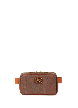 Etro Kadın Kahverengi Etnik Desenli Bel Çantası 85 EU