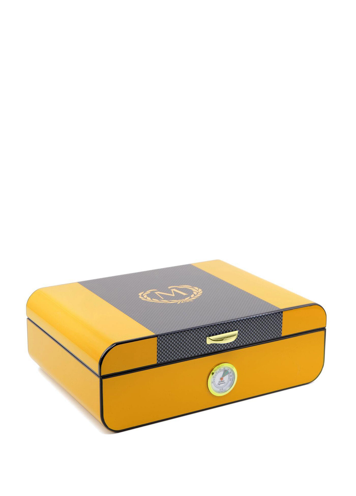 Myon Paris - Racing Edition Humidor Yellow 40's Cigar Box