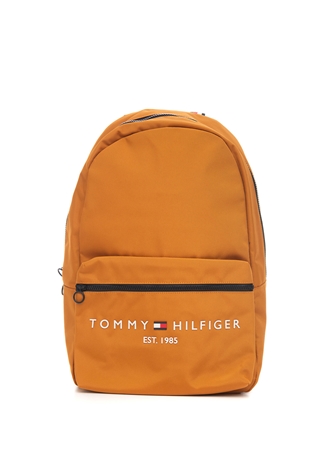 Tommy Hilfiger Erkek Hardal Logo Baskılı Sırt Çantası Sarı EU Tommy Hilfiger Erkek Hardal Logo Baskılı Sırt Çantası Sarı EU