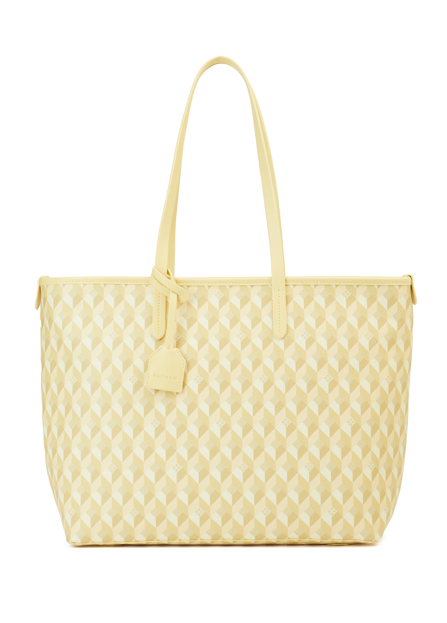 Beymen - Monogram Yellow Women's Shopping Bag