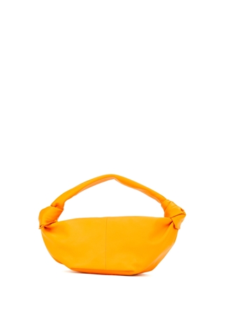 Bottega Veneta Kadın Turuncu Deri El Çantası Eu Bottega Veneta Kadın Turuncu Deri El Çantası Eu