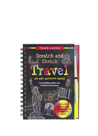 Peter Pauper Press Çocuk Scratch And Sketch Travel Etkinlik Kitabı EU Peter Pauper Press Çocuk Scratch And Sketch Travel Etkinlik Kitabı EU