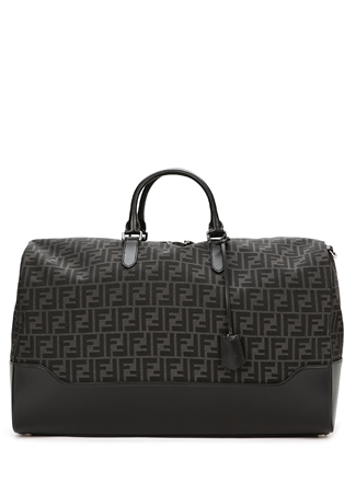 Fendi Erkek Siyah Logolu Seyahat Çantası Eu Fendi Erkek Siyah Logolu Seyahat Çantası Eu