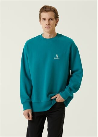 Gruff Hollywood Yeşil Oversize Sweatshirt S EU Gruff Hollywood Yeşil Oversize Sweatshirt S EU