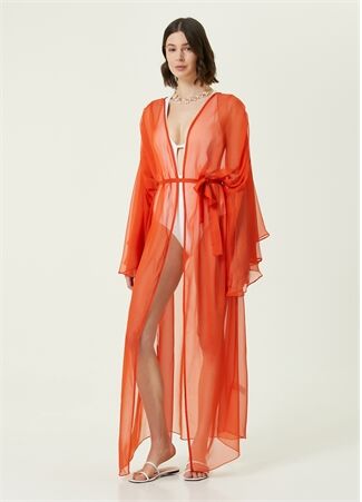 Normaillot Kadın Kaftan Turuncu M Eu