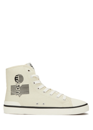 Isabel Marant Kadın Beyaz Kontrast Logolu Sneaker 37 EU Isabel Marant Kadın Beyaz Kontrast Logolu Sneaker 37 EU