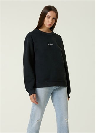 Acne Studios Kadın Siyah Bisiklet Yaka Sweatshirt Xs Eu Acne Studios Kadın Siyah Bisiklet Yaka Sweatshirt Xs Eu