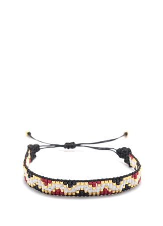 Beadberry Kadın Colorblocked Boncuklu Bileklik EU