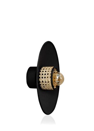 Room Diaries Siyah Hazeran Detaylı Aplik