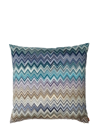 Missoni Home Jarris Zikzak Desenli 60x60 Dekoratif Yastık Mavi Missoni Home Jarris Zikzak Desenli 60x60 Dekoratif Yastık Mavi