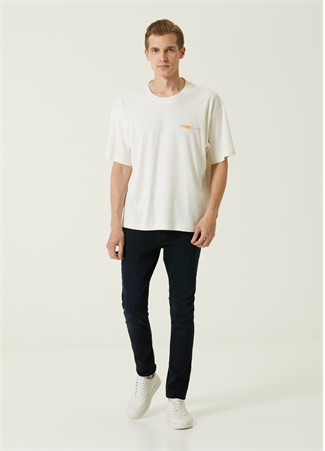 Urban Theory Beyaz Logo Baskılı T-shirt Bej XS EU Urban Theory Beyaz Logo Baskılı T-shirt Bej XS EU