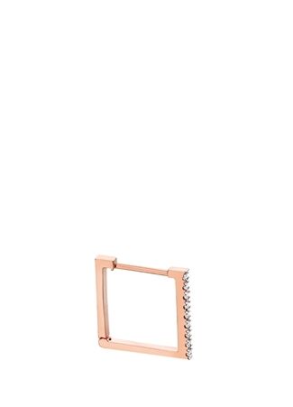 Her Story Kadın Taş Detaylı Altın Rengi Küpe EU IT