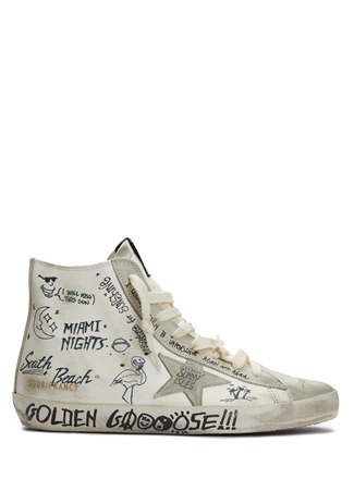 Golden Goose Kadın Beyaz Eskitme Detaylı Sneaker Siyah 35 Eu Golden Goose Kadın Beyaz Eskitme Detaylı Sneaker Siyah 35 Eu
