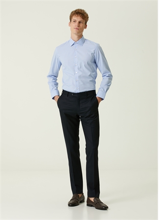Beymen Collection Erkek Custom Fit Mavi Klasik Yaka Non-Iron Gömlek 38 IT Beymen Collection Erkek Custom Fit Mavi Klasik Yaka Non-Iron Gömlek 38 IT