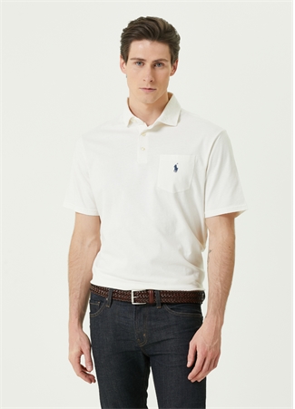 Polo Ralph Lauren Erkek Krem Yaka Cep Detaylı T-shirt Bej S Eu Polo Ralph Lauren Erkek Krem Yaka Cep Detaylı T-shirt Bej S Eu