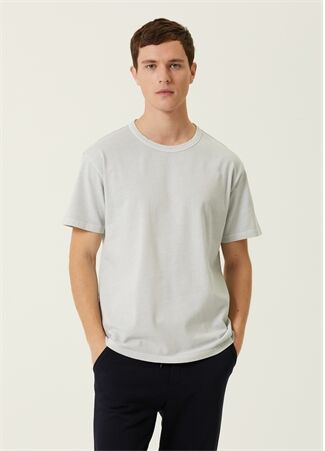 Blender Originated Erkek Gri Oversize T-shirt S EU