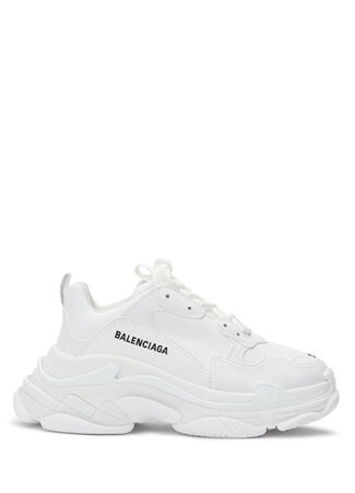 Balenciaga Kadın Triple S Beyaz Sneaker 36 EU Balenciaga Kadın Triple S Beyaz Sneaker 36 EU