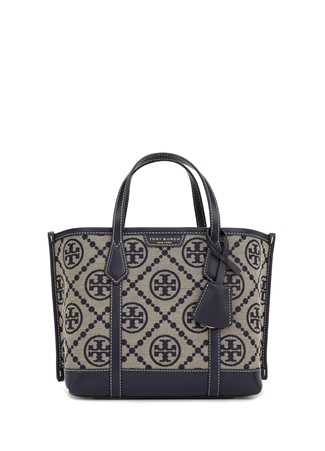 Tory Burch Kadın Small Perry Lacivert Logolu Omuz Çantası EU Tory Burch Kadın Small Perry Lacivert Logolu Omuz Çantası EU