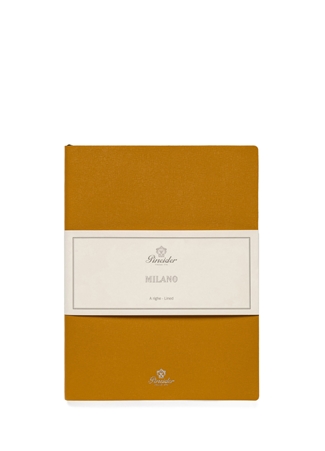 Pineider Erkek Large Milano Hardal Defter Sarı Eu Pineider Erkek Large Milano Hardal Defter Sarı Eu
