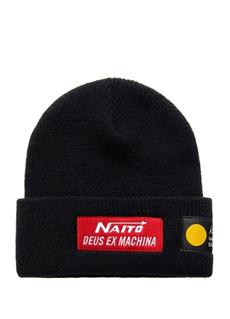 Deus Ex Machina Erkek Siyah Logo Patchli Bere EU Deus Ex Machina Erkek Siyah Logo Patchli Bere EU