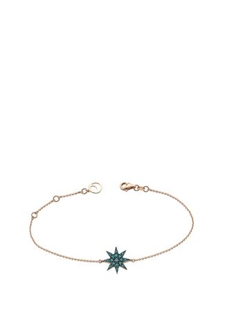 Bee Goddess Kadın Venüs Star Pırlantalı Altın Rengi Bileklik EU