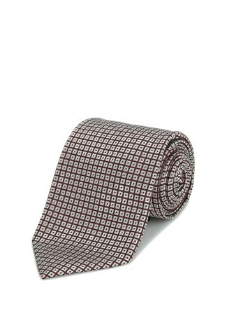 Beymen Collection Erkek Bordo Desenli İpek Kravat EU IT Beymen Collection Erkek Bordo Desenli İpek Kravat EU IT