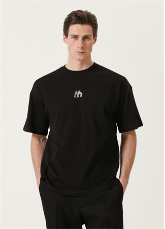 Fifty Pieces Erkek Siyah Logo Nakışlı T-shirt L Eu Fifty Pieces Erkek Siyah Logo Nakışlı T-shirt L Eu