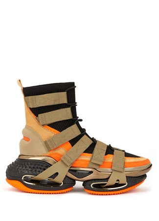 Balmain Erkek B Bold Haki Turuncu Sneaker 43 Eu Balmain Erkek B Bold Haki Turuncu Sneaker 43 Eu