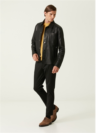 Network Erkek Slim Fit Siyah Pantolon 60 EU Network Erkek Slim Fit Siyah Pantolon 60 EU