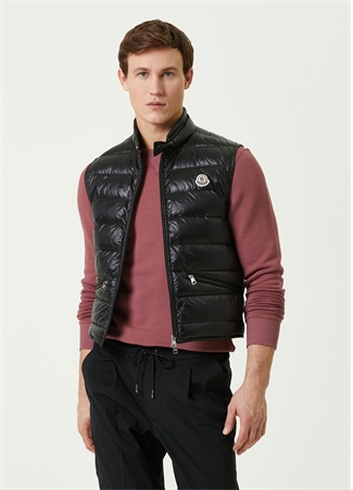 Moncler Erkek YELEK Siyah US Moncler Erkek YELEK Siyah US