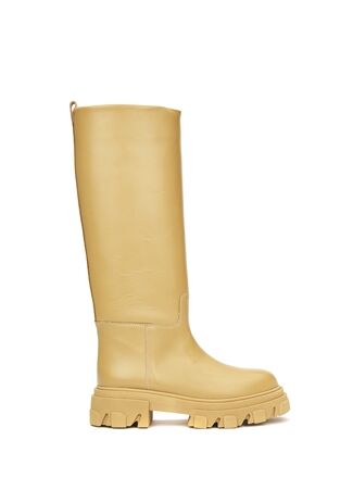 Gia Couture xPernille Teisbaek Kadın Bej Deri Çizme 36 EU Gia Couture xPernille Teisbaek Kadın Bej Deri Çizme 36 EU