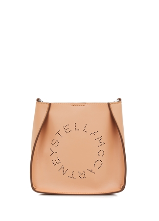 Stella McCartney Kadın Taba Logo Delikli Omuz Çantası Turuncu EU Stella McCartney Kadın Taba Logo Delikli Omuz Çantası Turuncu EU