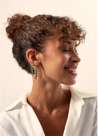 Mon Reve Kadın Tatly Altın Rengi Kaplama Pirinç Küpe EU Mon Reve Kadın Tatly Altın Rengi Kaplama Pirinç Küpe EU