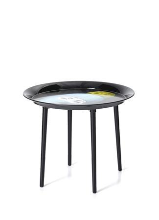 Fornasetti Lux Gstaad Kadın Baskılı Sehpa Mavi Fornasetti Lux Gstaad Kadın Baskılı Sehpa Mavi