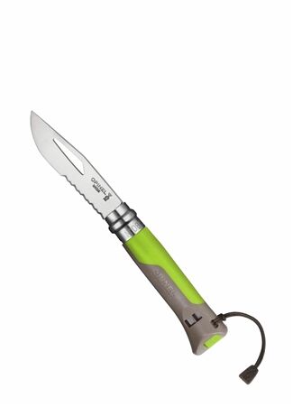 Opinel Yeşil Çelik Çakı Gri EU