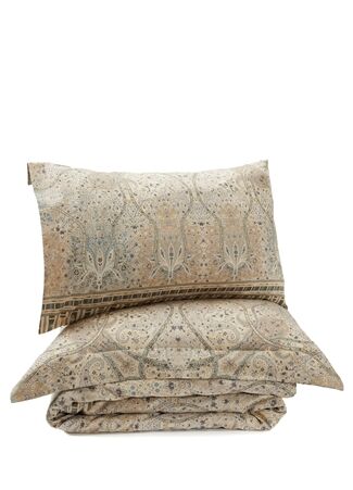 Etro Home Bej Desenli 240x220 cm Nevresim Takımı Etro Home Bej Desenli 240x220 cm Nevresim Takımı