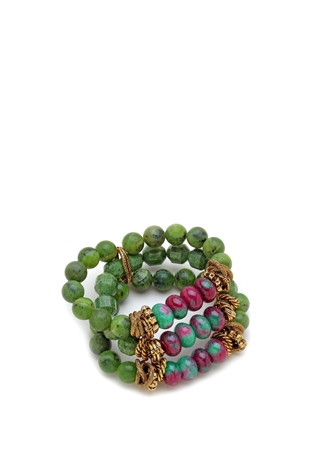 Mon Reve Kadın Sclorigna Altın Rengi Kaplama Pirinç Bileklik Pembe EU Mon Reve Kadın Sclorigna Altın Rengi Kaplama Pirinç Bileklik Pembe EU