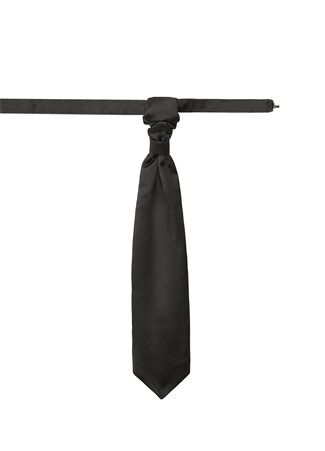 Palzileri Lab Erkek Siyah İpek Kravat EU