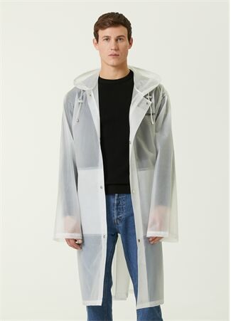 VETEMENTS Erkek Kapüşonlu Yağmurluk S EU