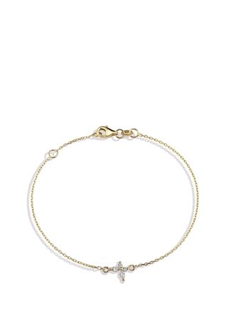 Collection-Pimiento Kadın Pırlantalı Altın Rengi Bileklik EU