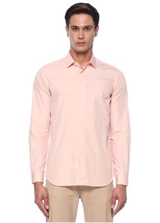 Caruso Erkek Pembe İngiliz Yaka Gömlek 39 IT