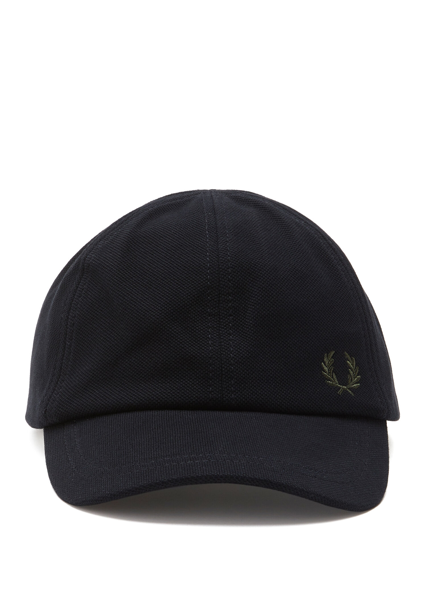 Fred Perry - Siyah Pike Dokulu Erkek Şapka - Siyah
